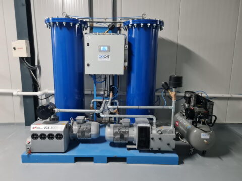VPSA Nitrogen Generator - OXYCAT Controlled Atmosphere Technologies